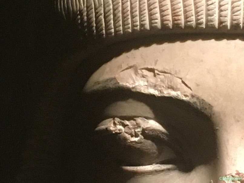 ナクトミンの頭部像 Head of Nakhtmin: 博物館展示品カタログ